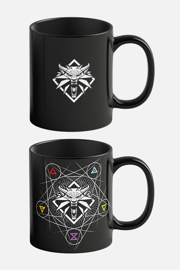 THE WITCHER 3 WITCHER SIGNS HEAT REVEAL MUG – CD PROJEKT RED Gear Store ...